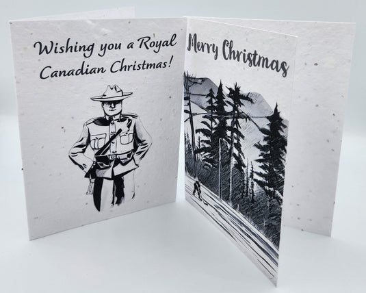 Canadian Christmas Cards by Greet n' Grow – Greet 'n Grow Plantable Cards